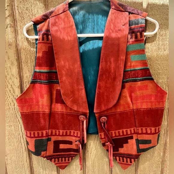 Jackets & Coats | Vintage Aztec Vest | Poshmark